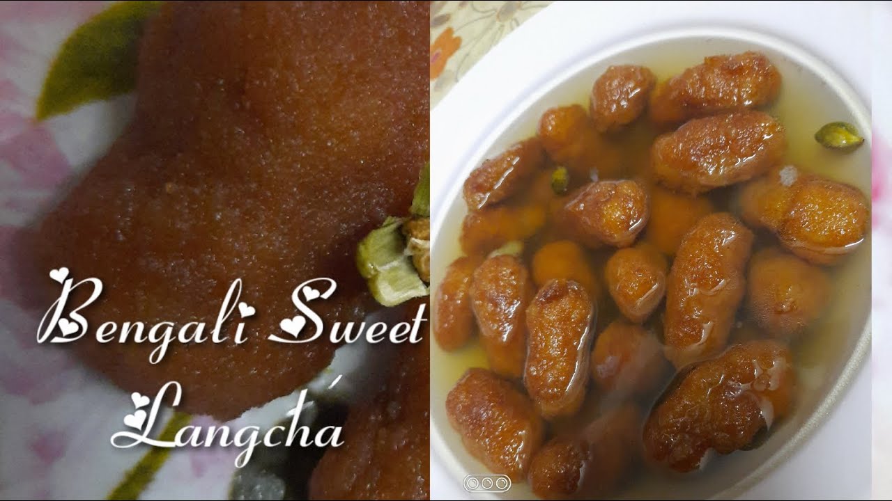 Easy Step By Step Bengali Famous Sweet "LANGCHA"... Only Made By PUFFED ...