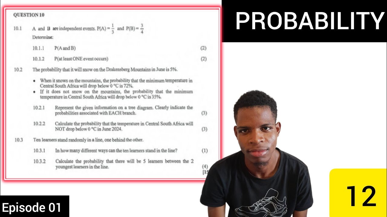 COUNTING PRINCIPLES EP 01 | PROBABILITY | GRADE 12 - YouTube