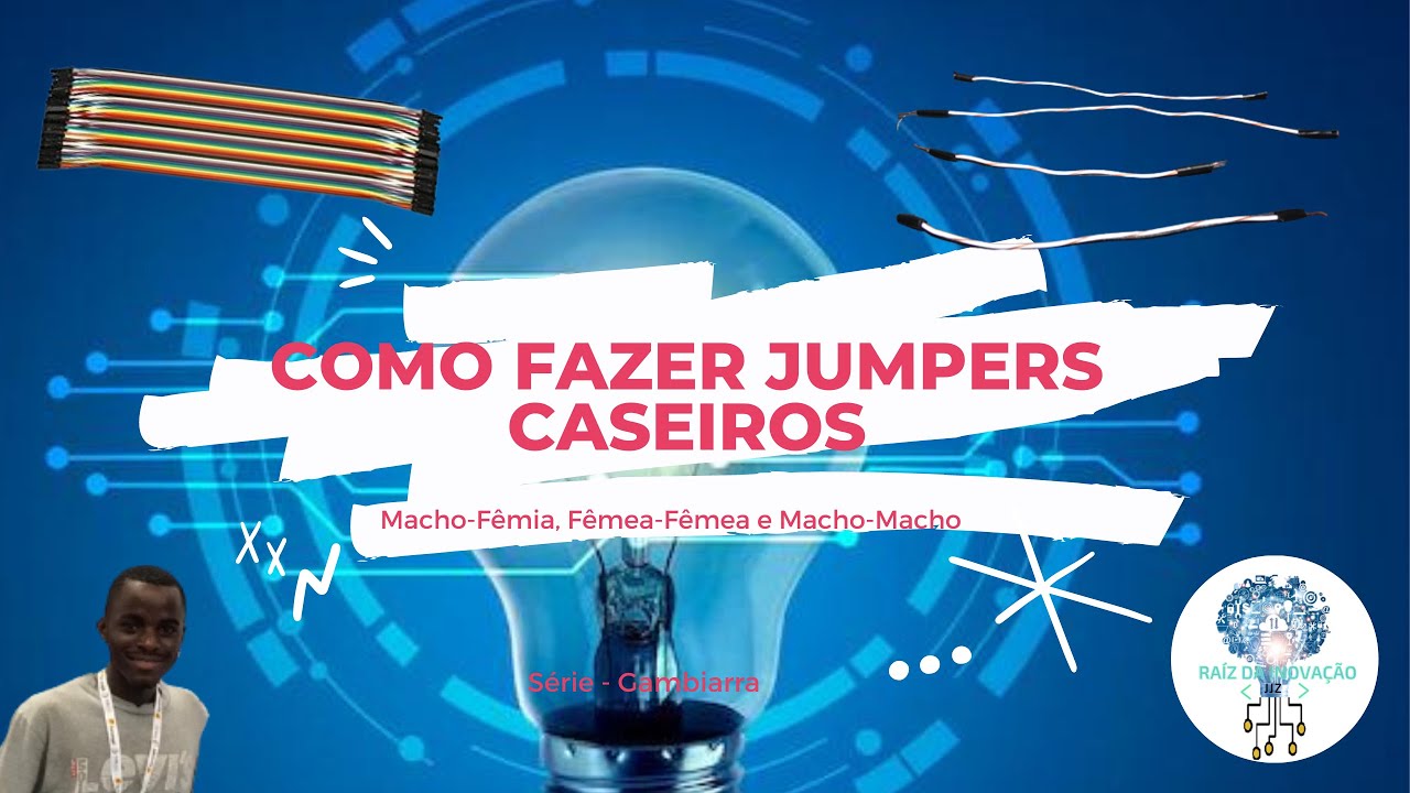 Como fazer Jumpers Caseiro #eletronica #tecnologia #jumper #comofazer # ...