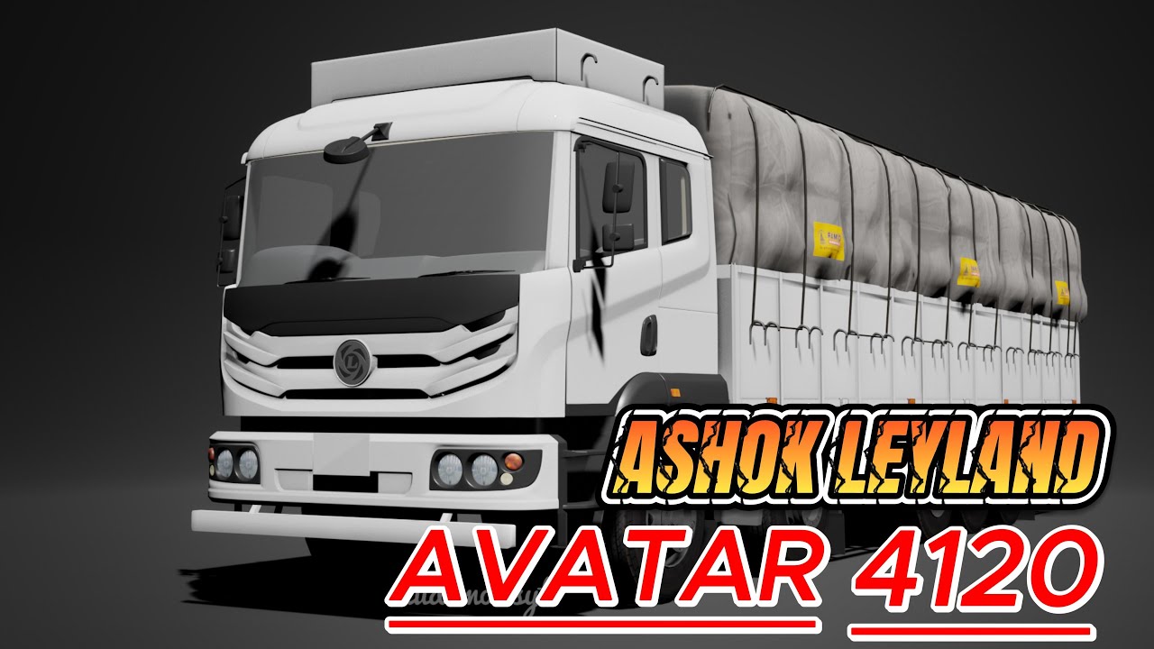 Leyland avatar 4120//bussid mod//ets2//#bussidreviews #newmodbussid # ...