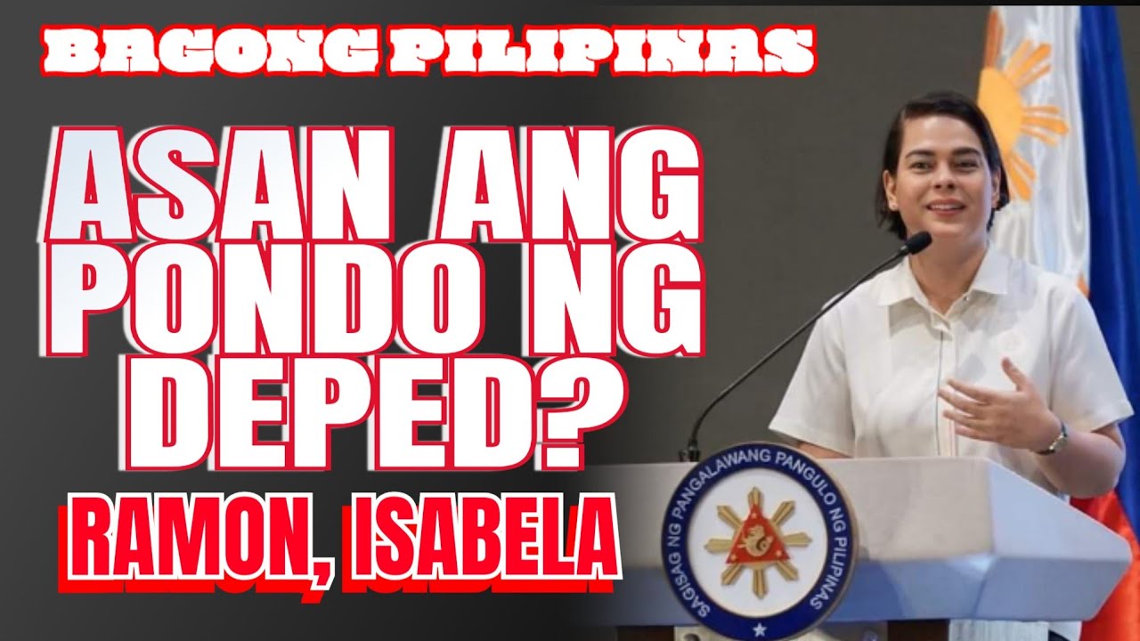 @IndaySaraZDuterte ASAN ANG PONDO NG DEPED SA RAMON, ISABELA? - YouTube