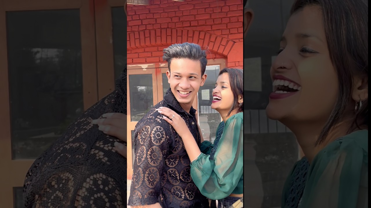 Wait for end ️👀🙈 #youtubeshorts #couplegoals #shortvideo #viral # ...