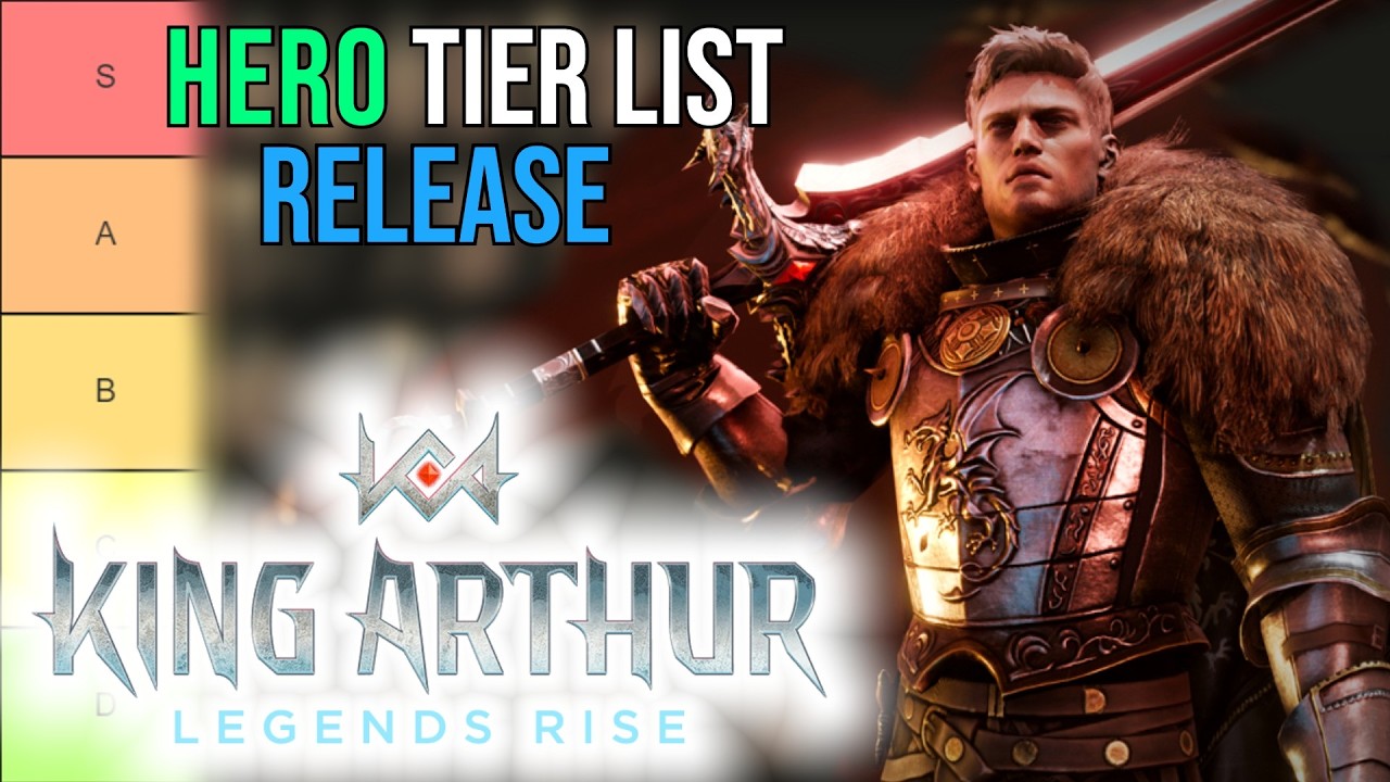 *RELEASE* King Arthur Legends Rise Tier List - YouTube