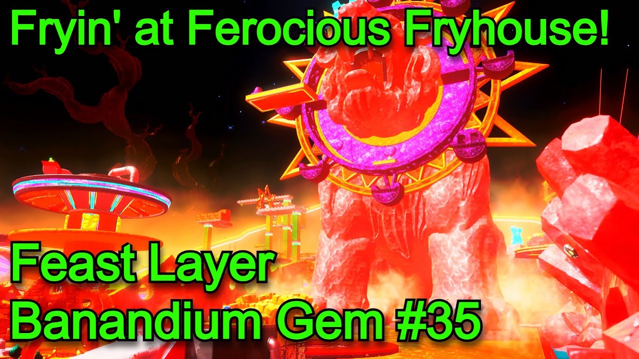 Donkey Kong Bananza - Feast Layer Banandium Gem #35 - Fryin' at ...