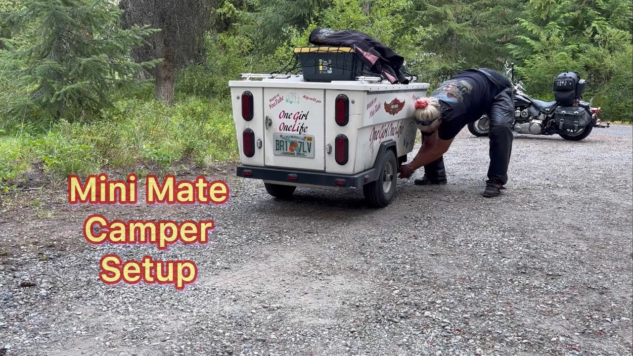 Mini Mate Camper Set-up - YouTube