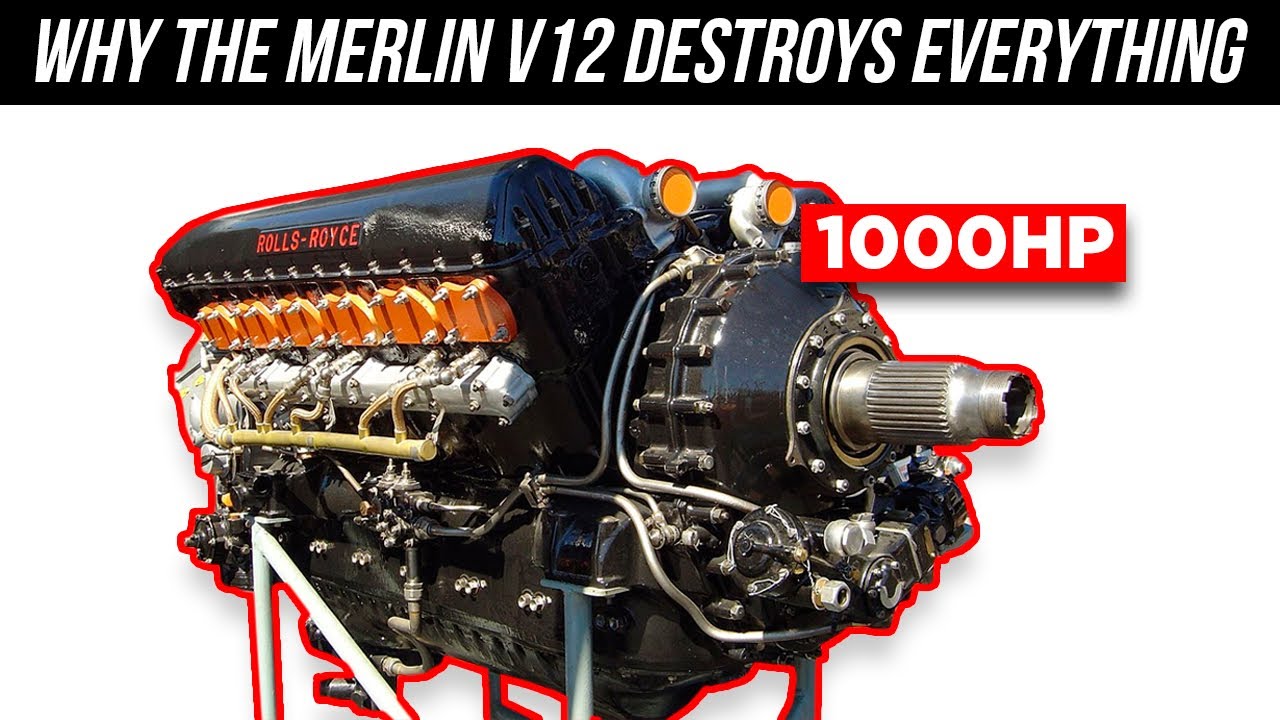 How The Merlin Became The MOST OVERKILL V12 Ever Built - YouTube