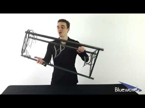 Bluewave 3 Step Metal Stand for Beverage Dispenser Crock & Water Bottles & Jugs - Setup Instructions