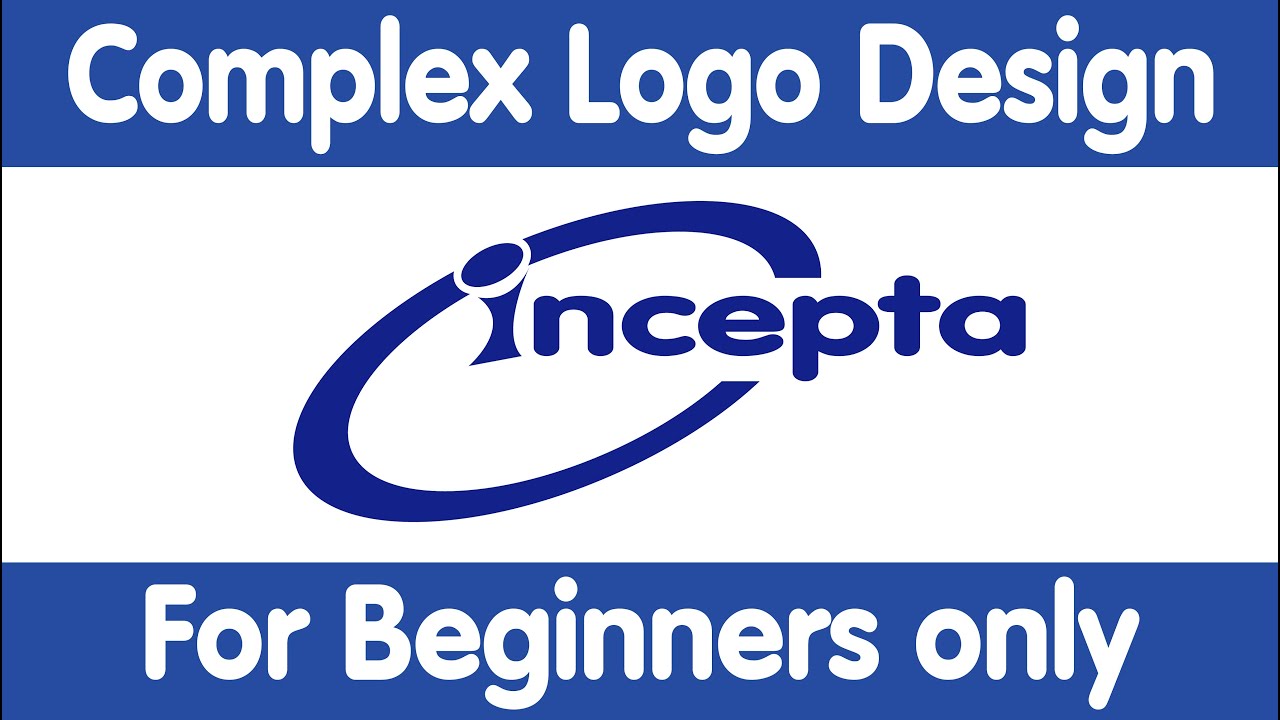 incepta logo design | Complex Vector logo design | Illustrator CS | for ...