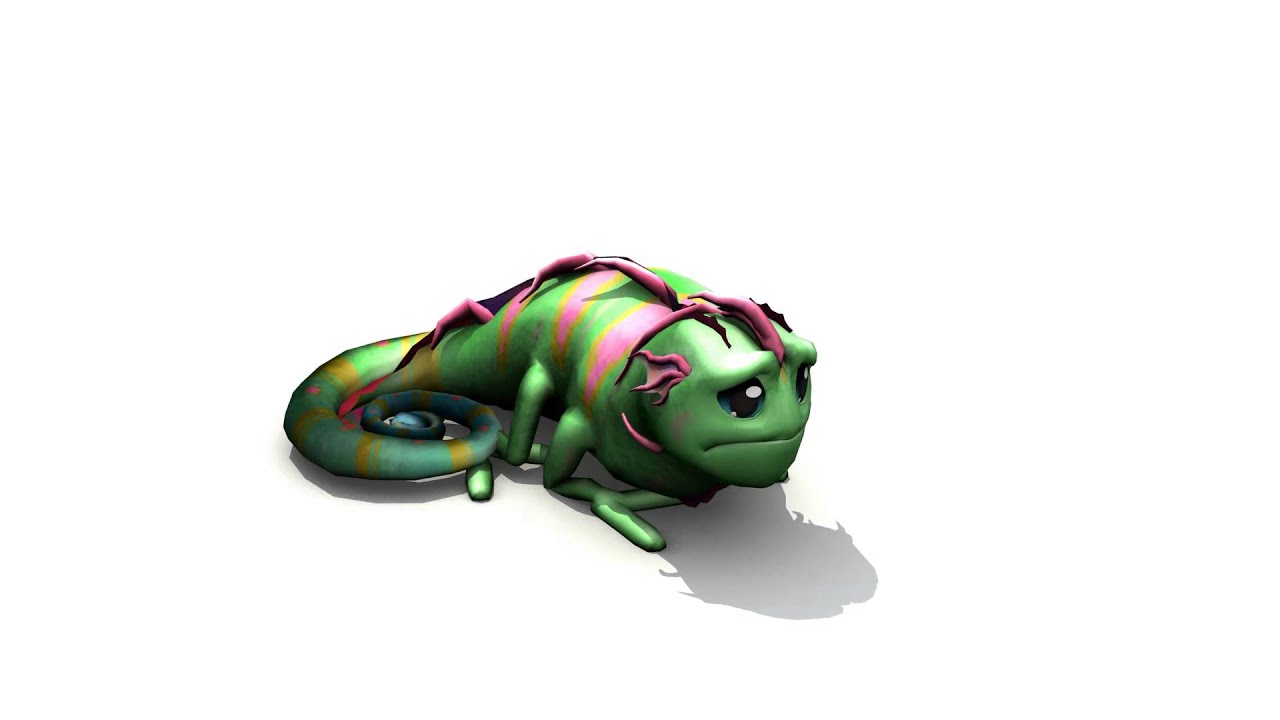 Animation - Chameleon - Walk/Sad/Angry - YouTube