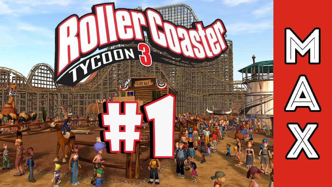 Roller Coaster Tycoon #1 - Woooooo Hooooooo! - YouTube