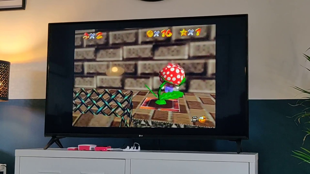 Super Mario 64 for N64 gameplay on Raspberry Pi 4 - YouTube