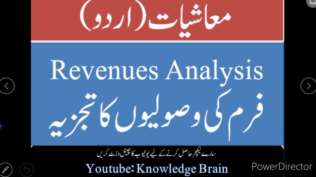Revenue Analysis of the Firms under Perfect Competition and Monopoly in ...