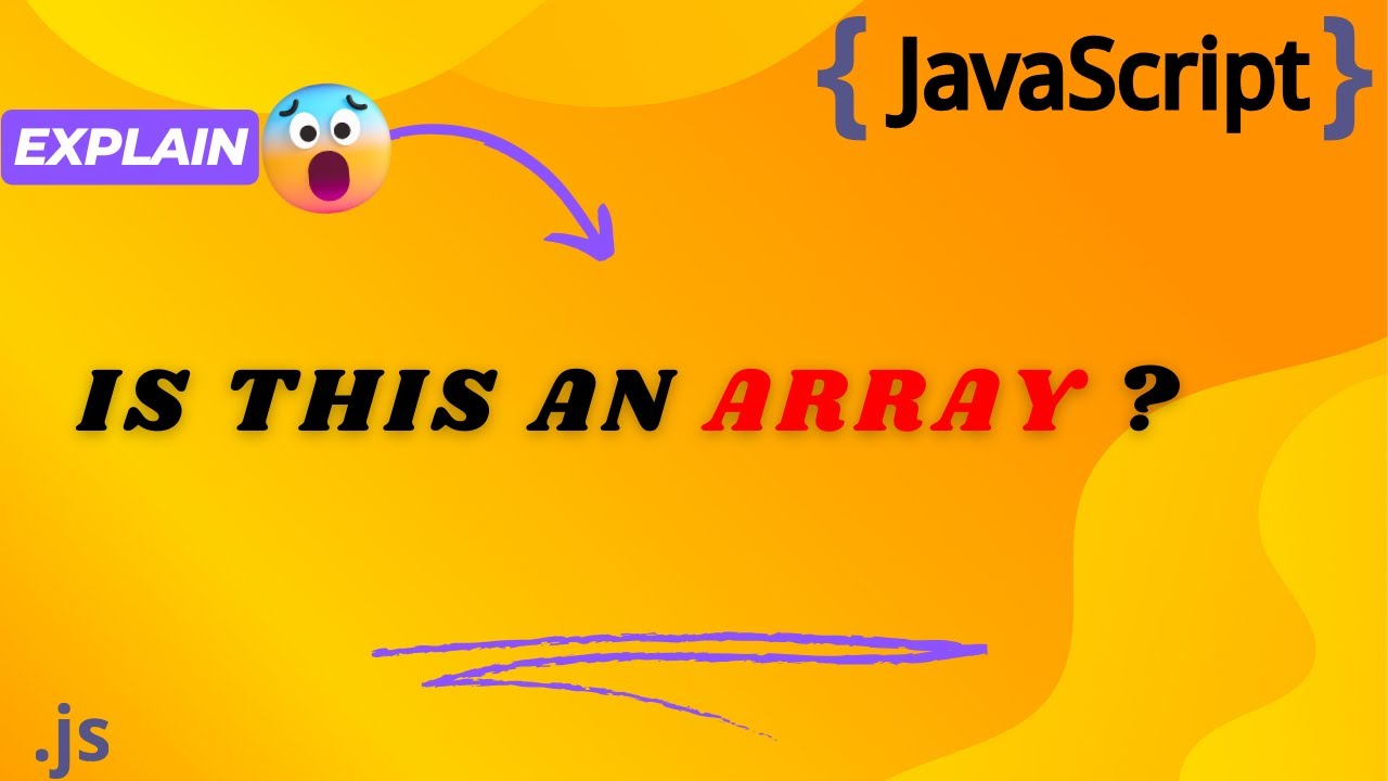 How to Check if a Value is an Array in JavaScript ? - YouTube