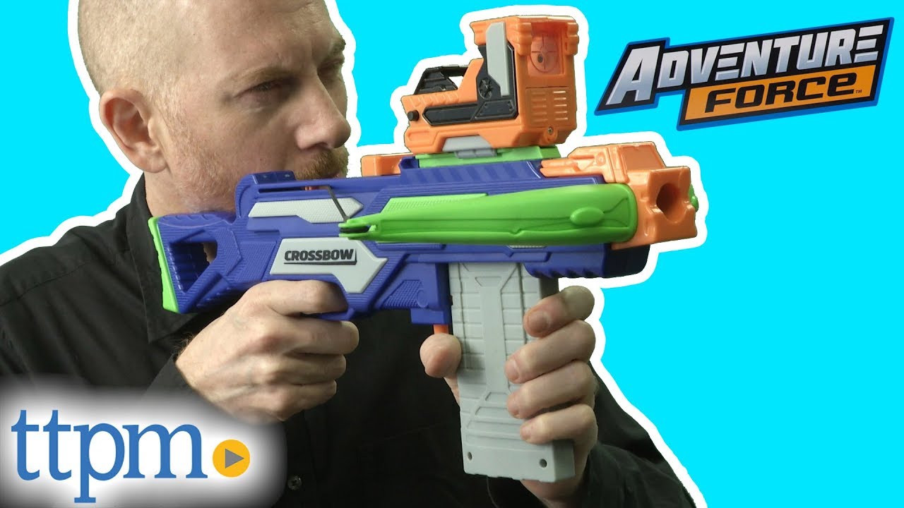 Adventure Force Crossbow with Red Dot Scope from Walmart - YouTube