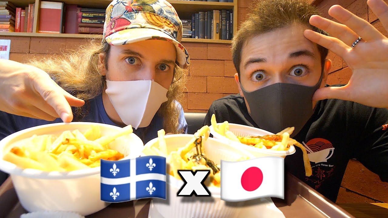 ON NOTE LA POUTINE AU JAPON - YouTube
