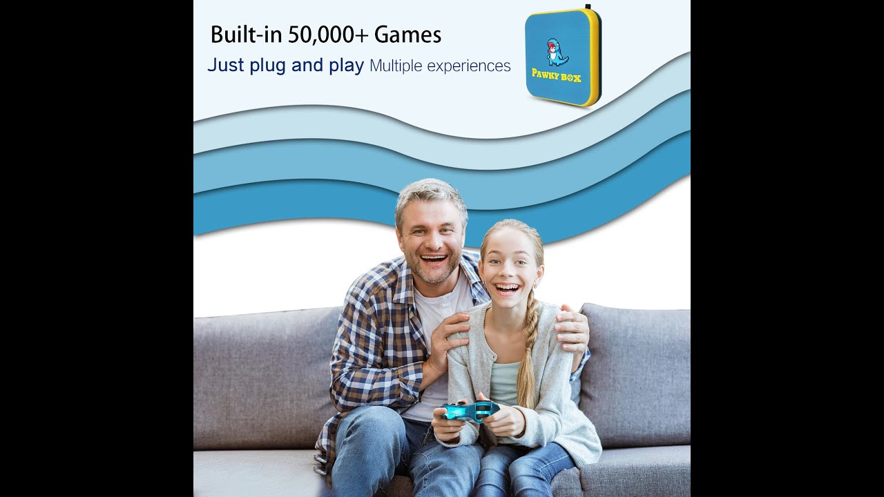 Pawky Box Game Console for PS1 - YouTube