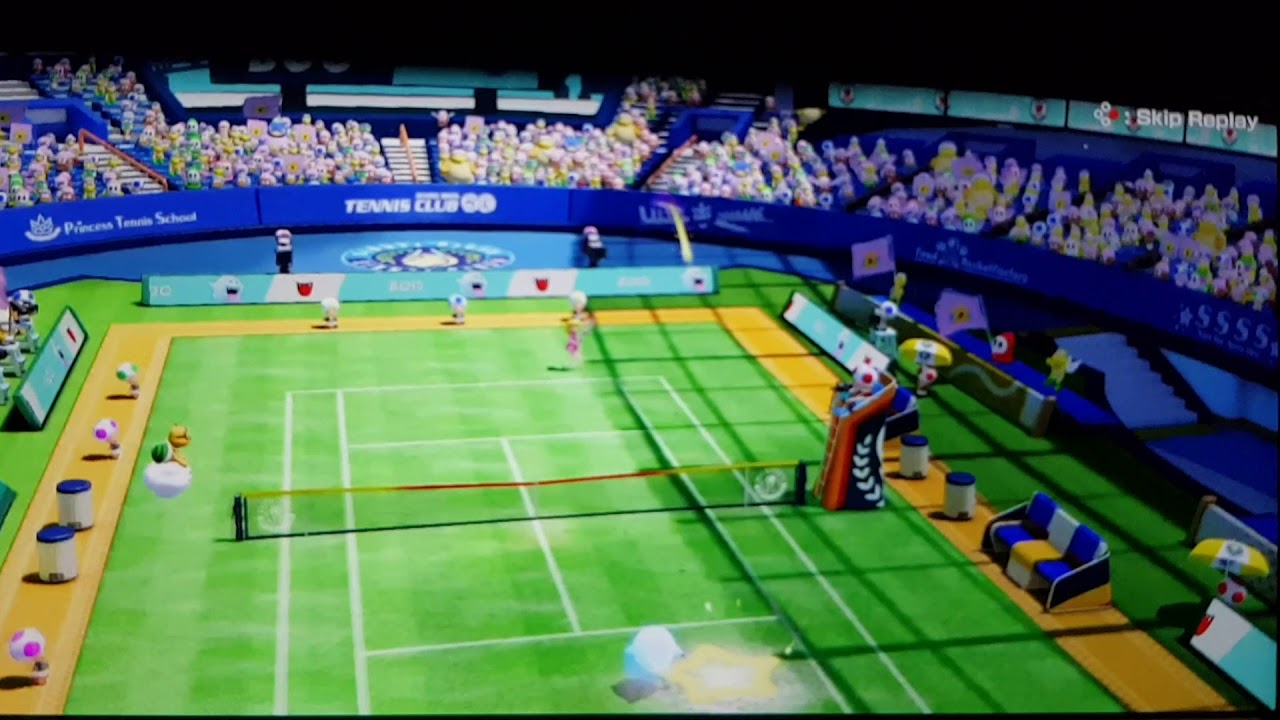 Mario Tennis Aces - Peach vs Boo - YouTube
