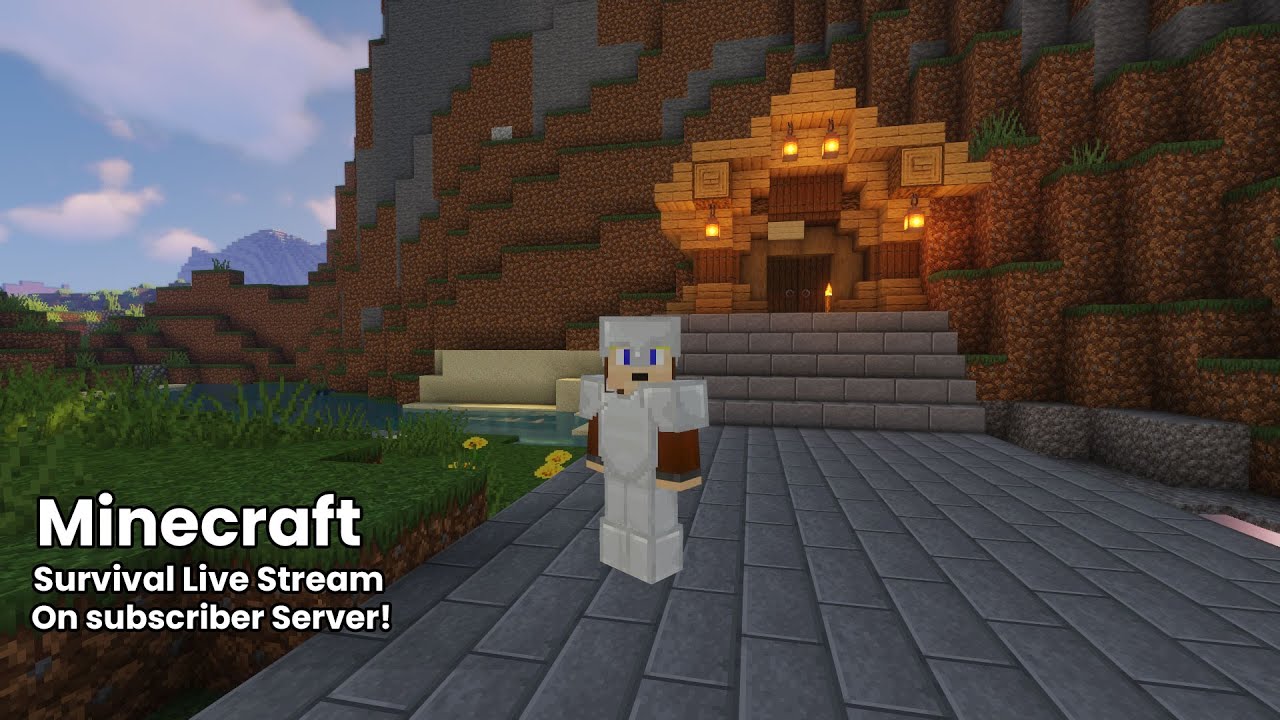 Minecraft: Survival Live Stream | Single player | Episode 1 - YouTube