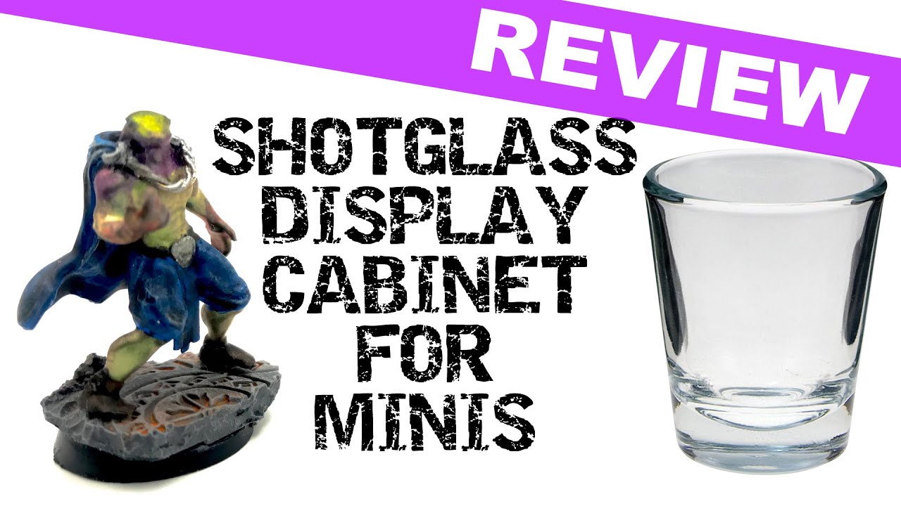 Shot Glass Display Cabinet For Minis - YouTube