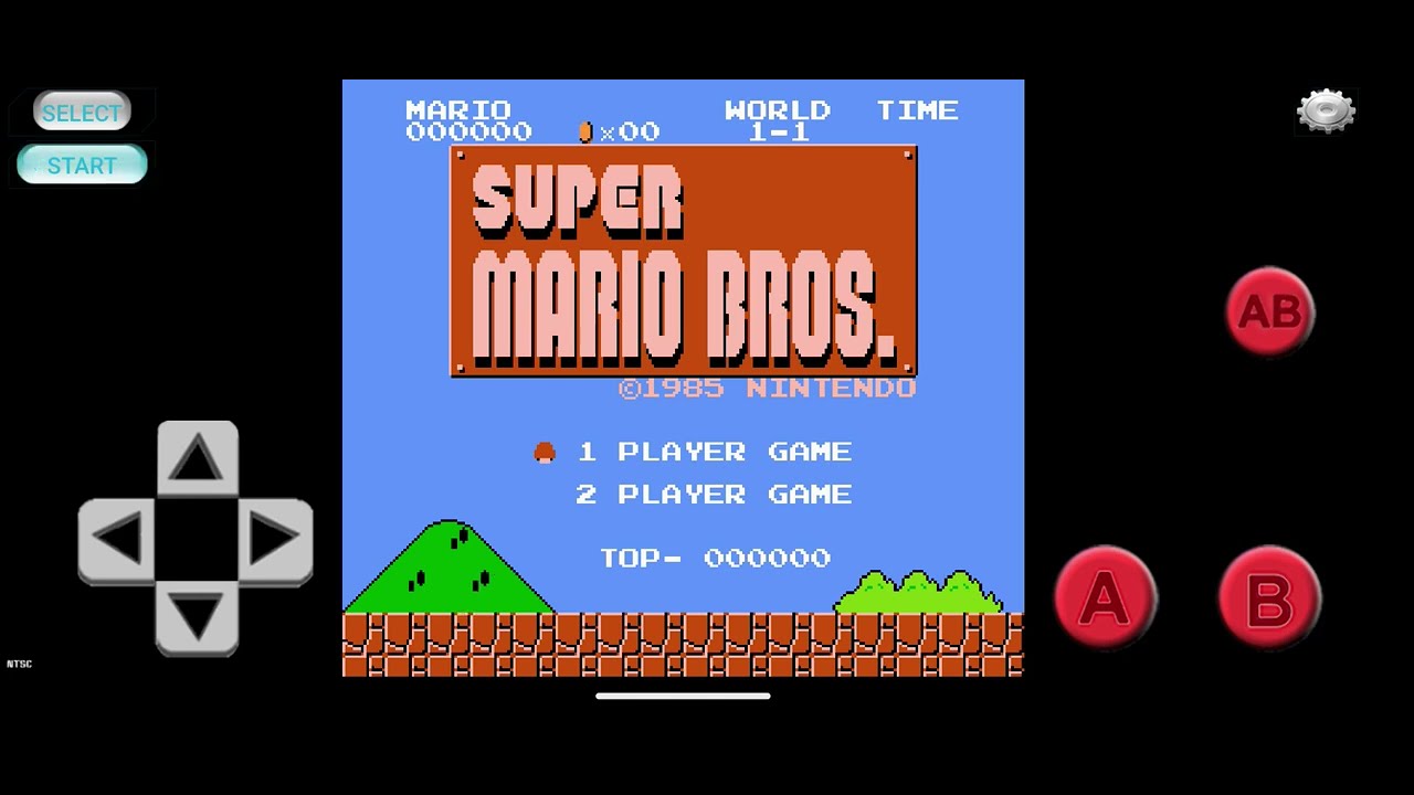 Super Mario Bros Gameplay - Level 1-1 - YouTube
