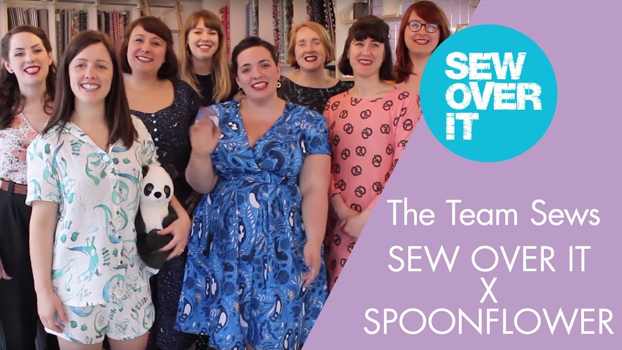 The Team Sew Spoonflower! - YouTube