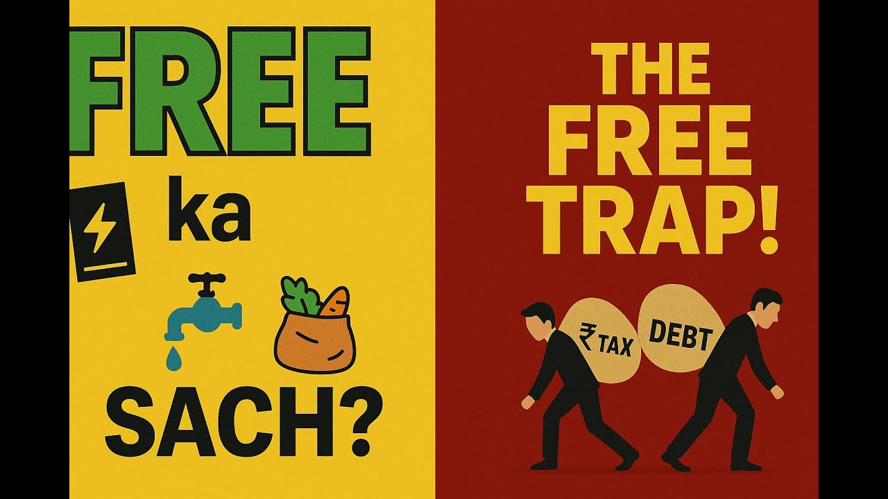 Freebies or Free-Trap? The Truth Behind Free Schemes in India || Manish ...