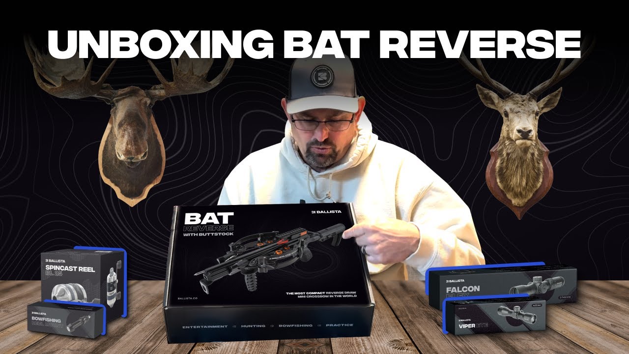 Unboxing Video: Ballista Bat Reverse Crossbow and Accessories - YouTube