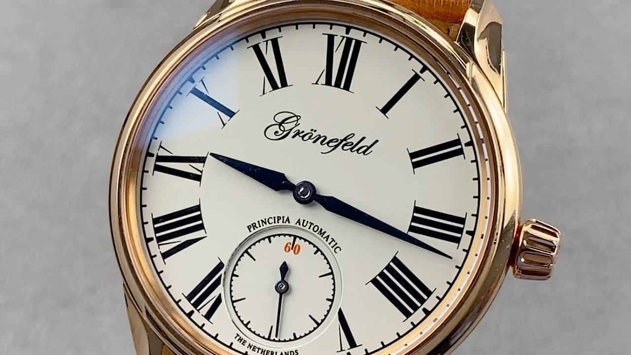 Gronefeld 1941 Principia Gronefeld Watch Review - YouTube