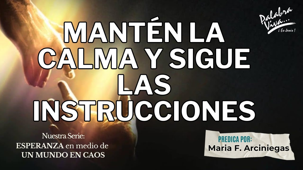 MANTEN LA CALMA Y SIGUE LAS INSTRUCCIONES - YouTube