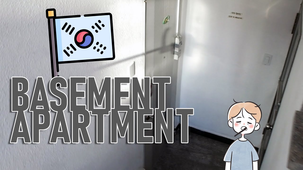 Basement apartment tour, life abroad in Korea. - YouTube