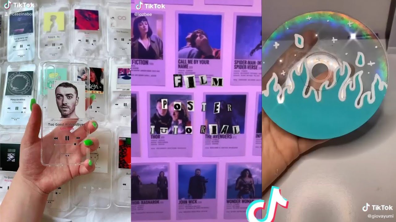 DIY crafts thrift flip tik tok compilation 22 room decor ideas - YouTube