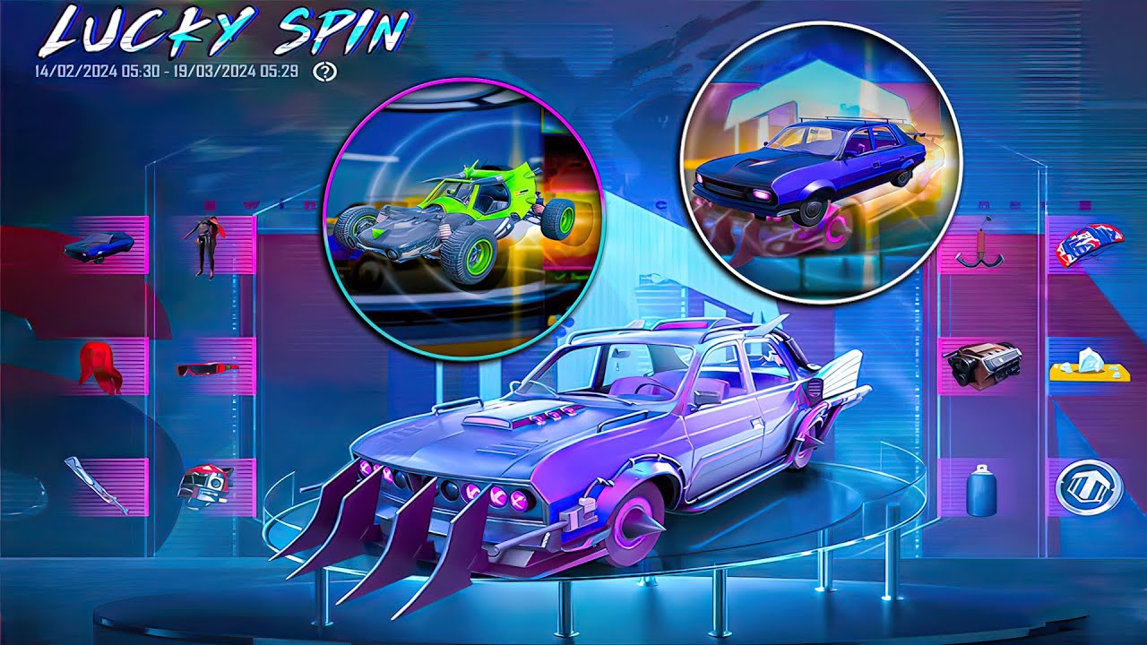 MidKnight Dacia Lucky Spin | Ceratops Blitz Buggy Upgrade Lucky Spin ...