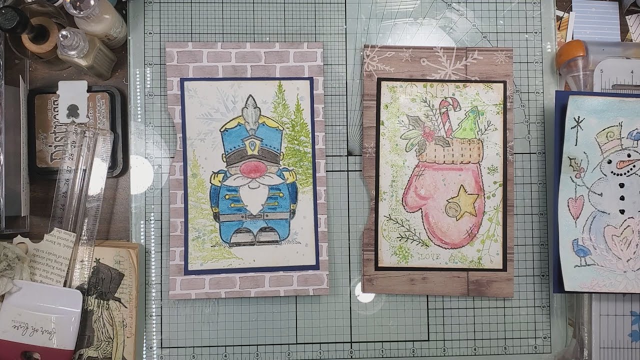 Hot Mess Creating | Stamp & Ink Play | Part 2 of 3 | Top Load with Side ...