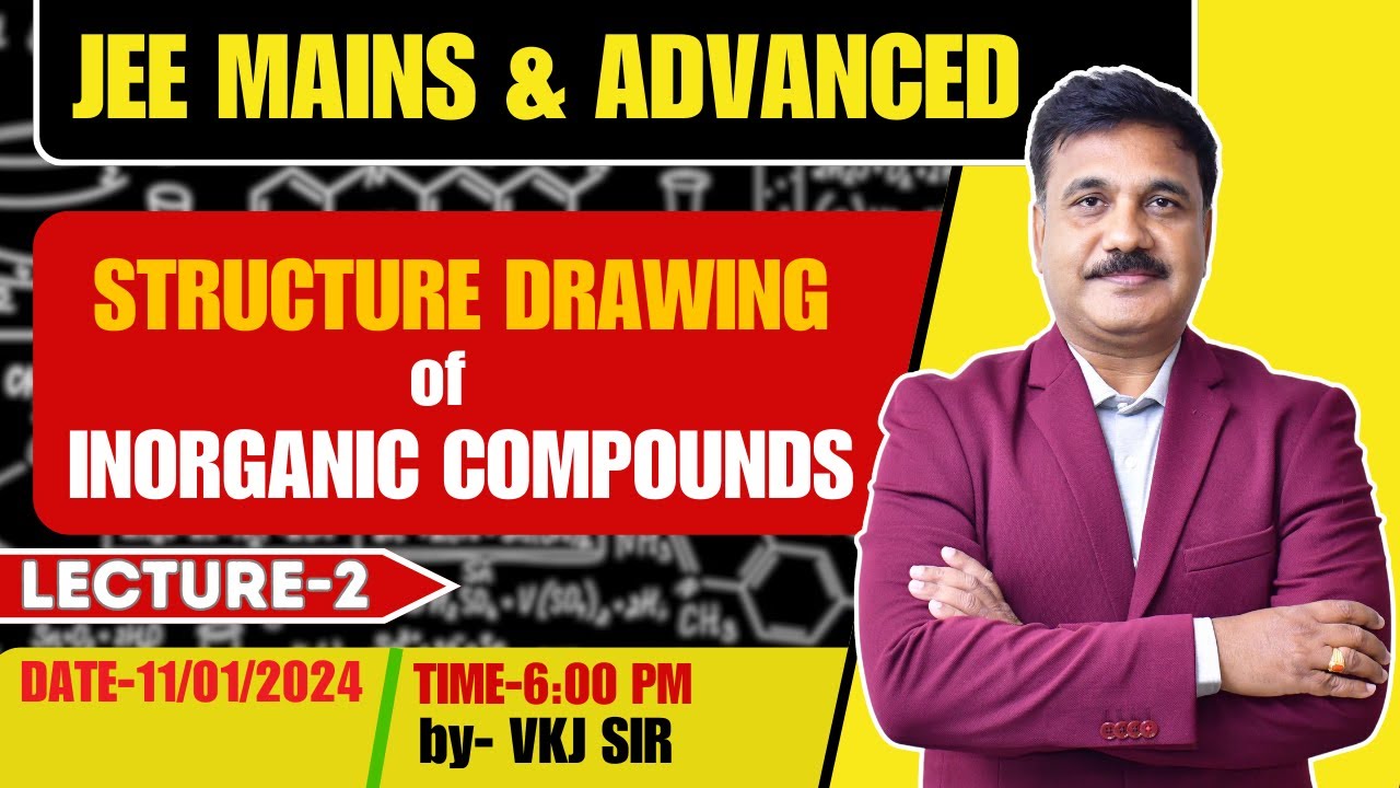 Structure Drawing of Inorganic Compounds | Lecture -2 | Inorganic ...