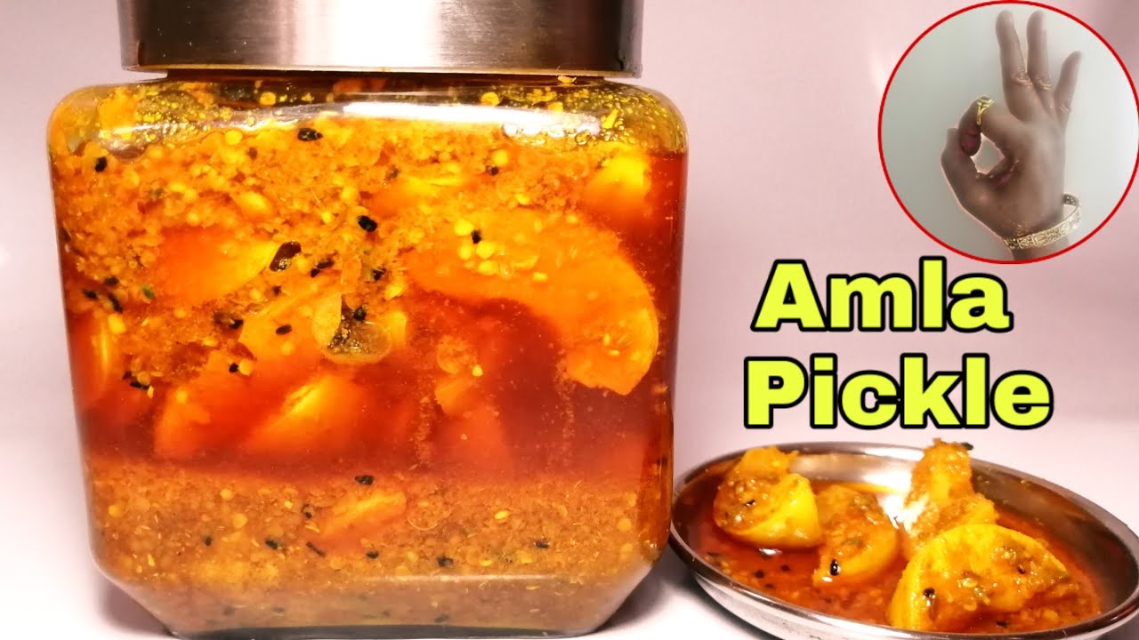 चविष्ट व टिकाऊ आवळा लोणचे | Awla Pickle | Amla Pickle | Gooseberry ...