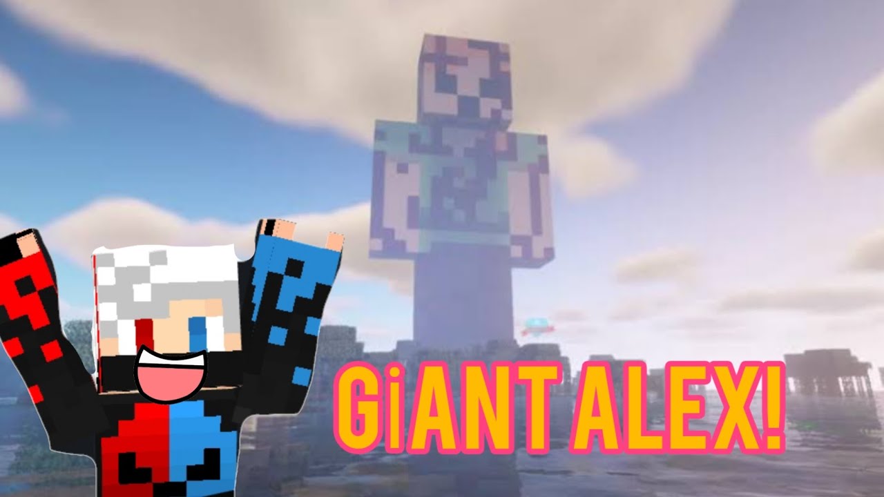 Mcpe Giant Alex Addon! (Hnd Mods) - YouTube