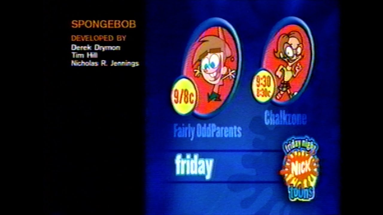 Nickelodeon Split Screen Credits w/ Fairly OddParents Promo ...