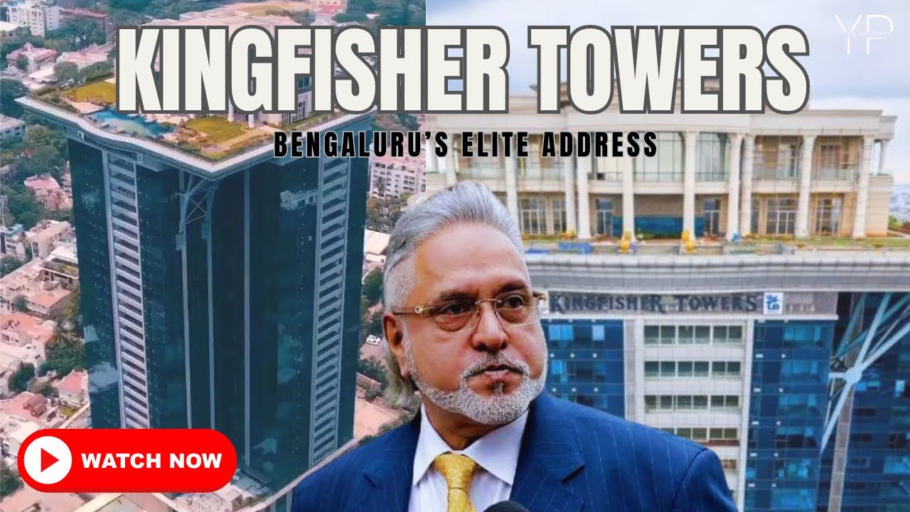 Explore Prestige Kingfisher Towers: Luxury Living in Bengaluru - YouTube