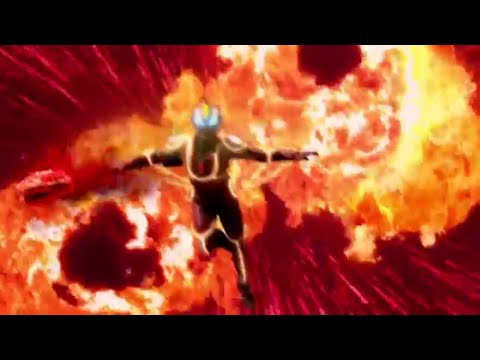 Ultraman Orb, Ultraman Geed, and Ultraman Zero VS Gilbaris