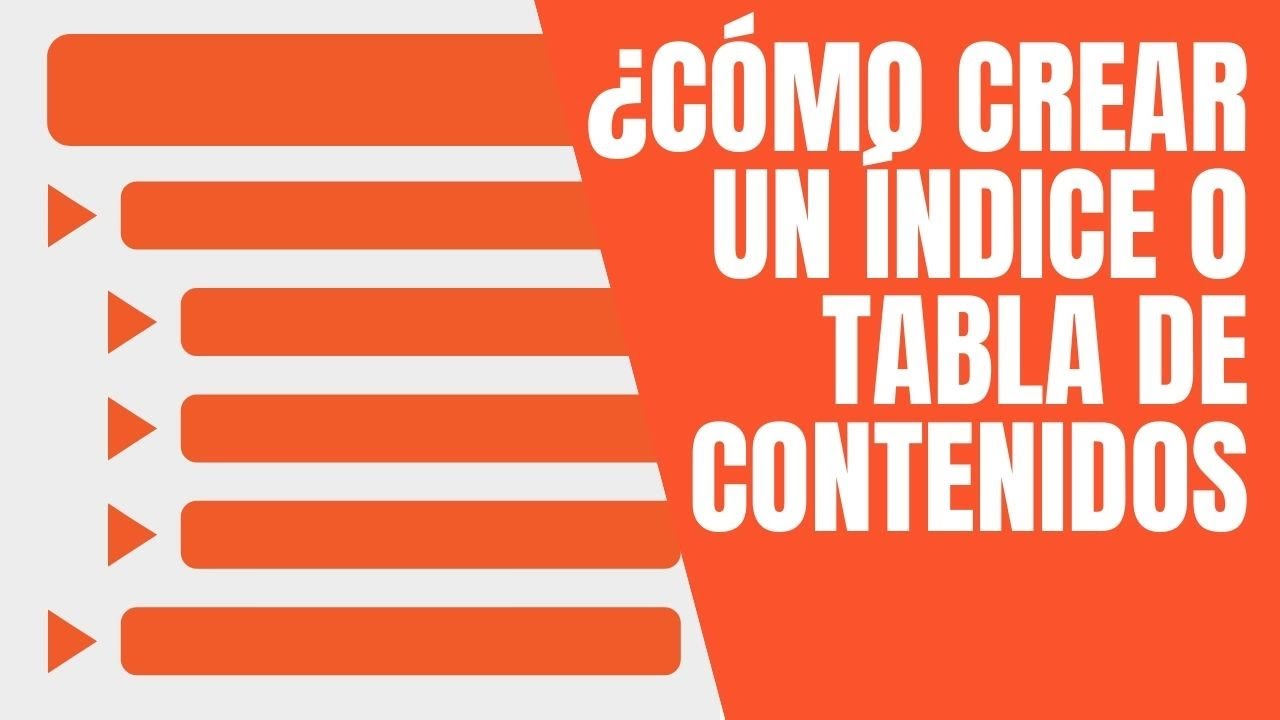 ≫ CÓMO CREAR UN ÍNDICE O TABLA DE CONTENIDOS EN WORDPRESS | ⭐ EASY ...
