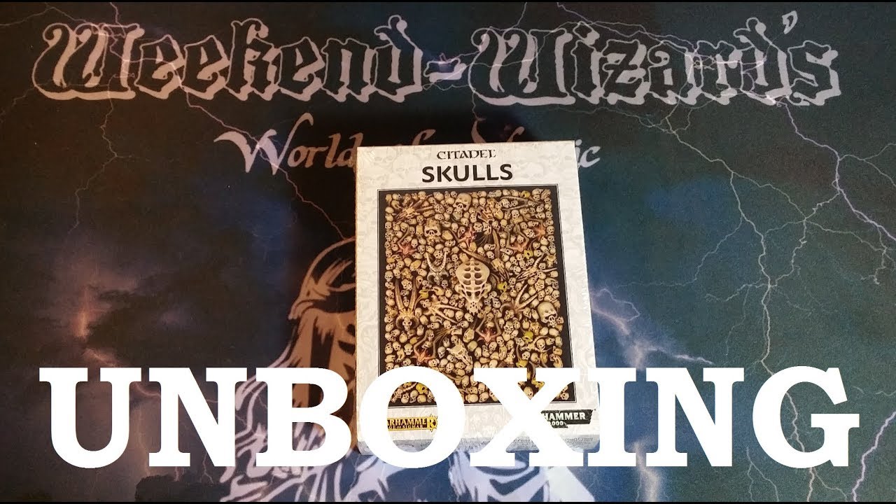 Warhammer - Citadel Skulls Box UNBOXING - YouTube