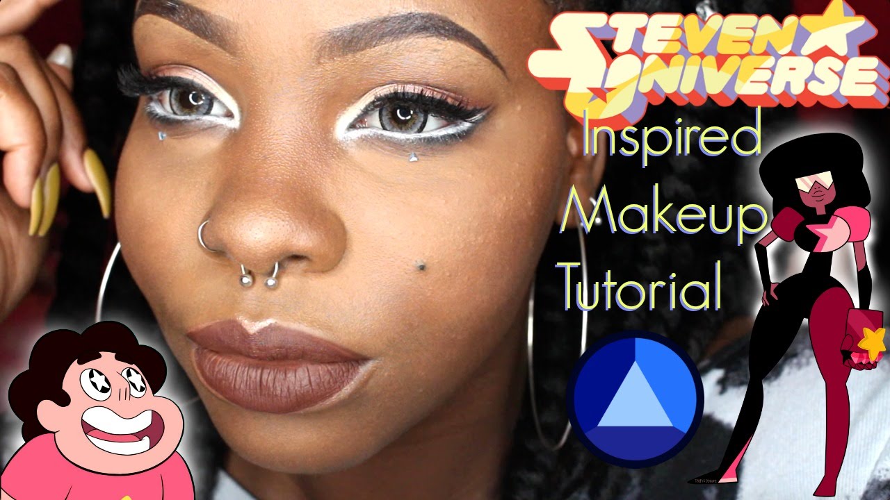 Garnet Inspired Makeup Tutorial || Steven Universe - YouTube