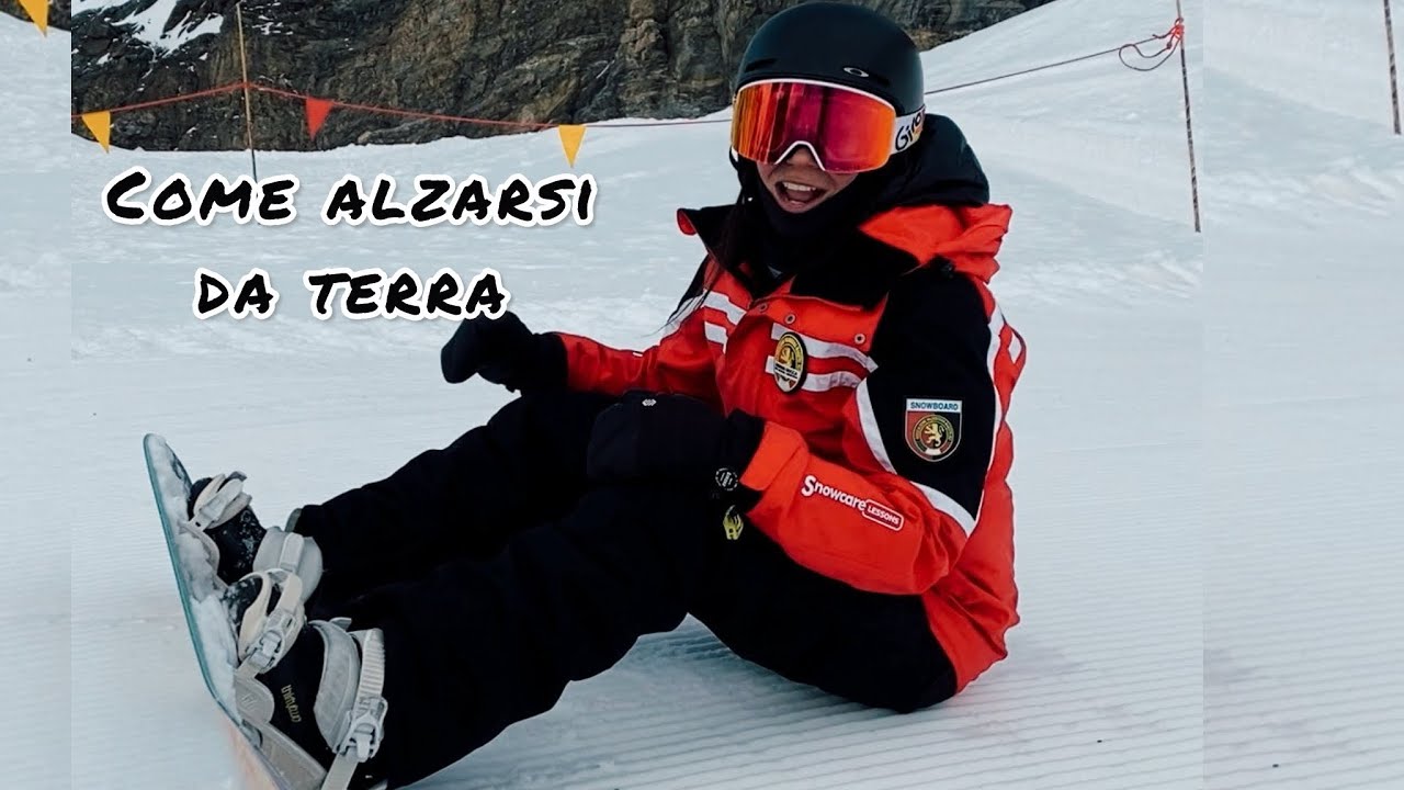 Come Alzarsi da terra in snowboard - YouTube