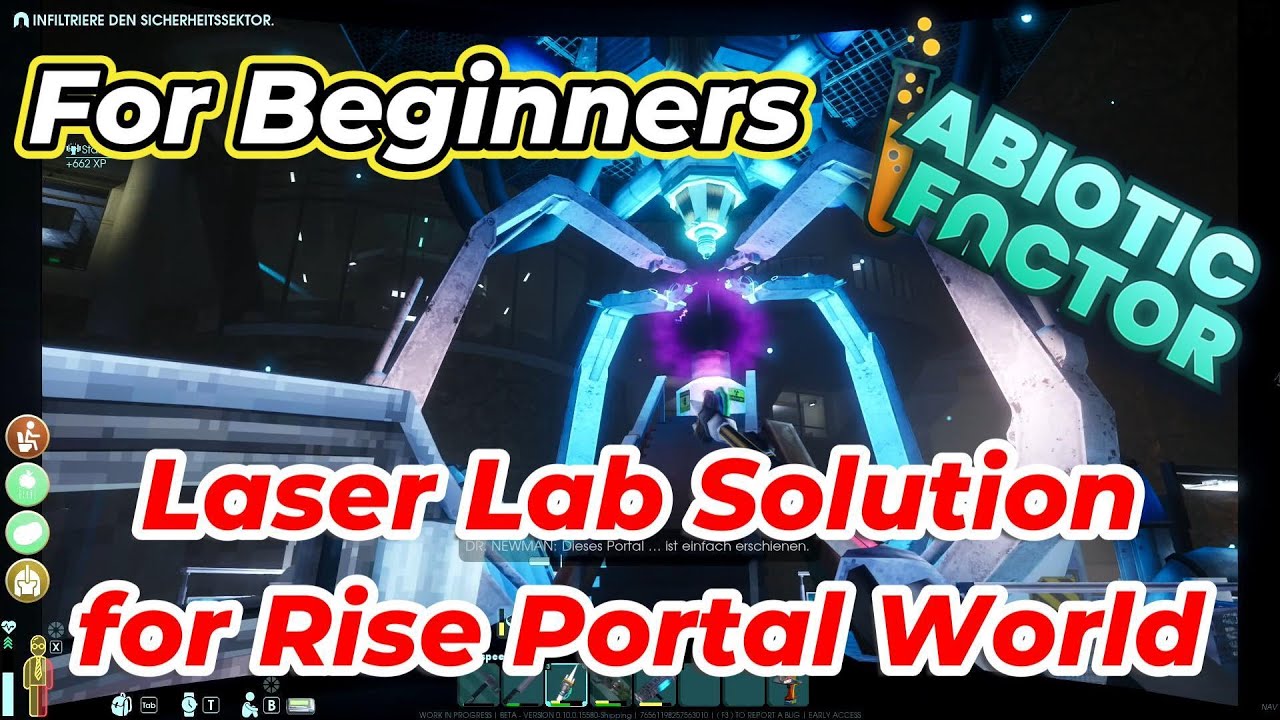 Laser Lab Solution for Rise Portal World / Abiotic Factor #18 - YouTube