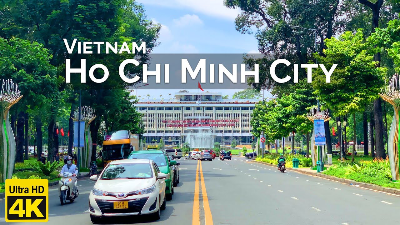 Ho Chi Minh city, Vietnam. Street History Walking tour 4K/60fps Ultra ...