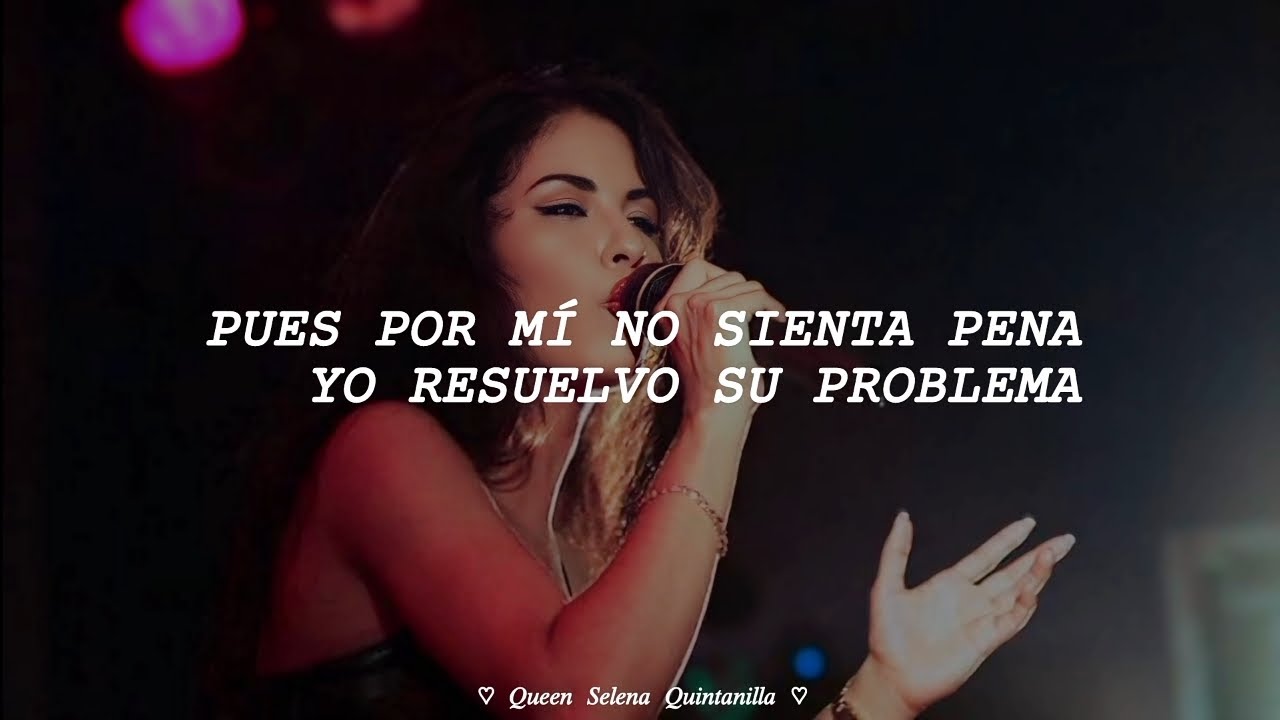 Selena - Yo Me Voy (Cover De Juan Gabriel) [Letra /Lyrics] - YouTube