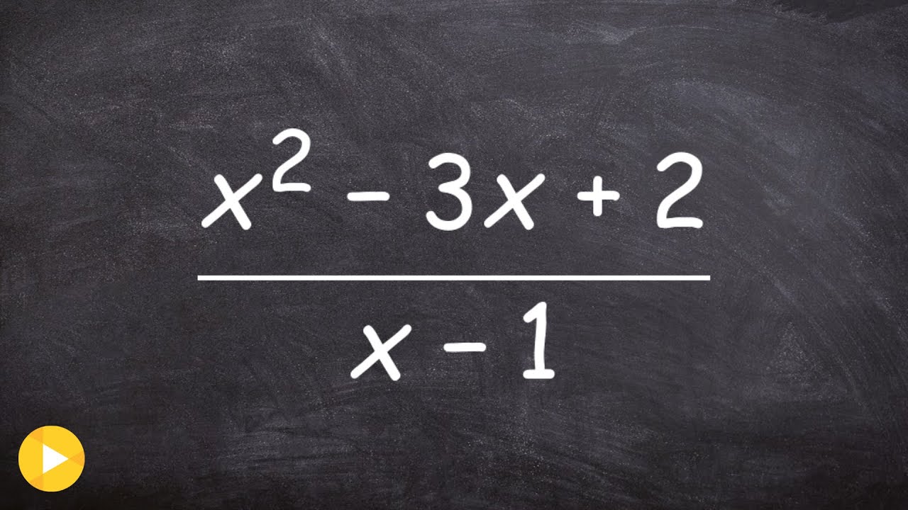 Breaking down synthetic division step by step - YouTube