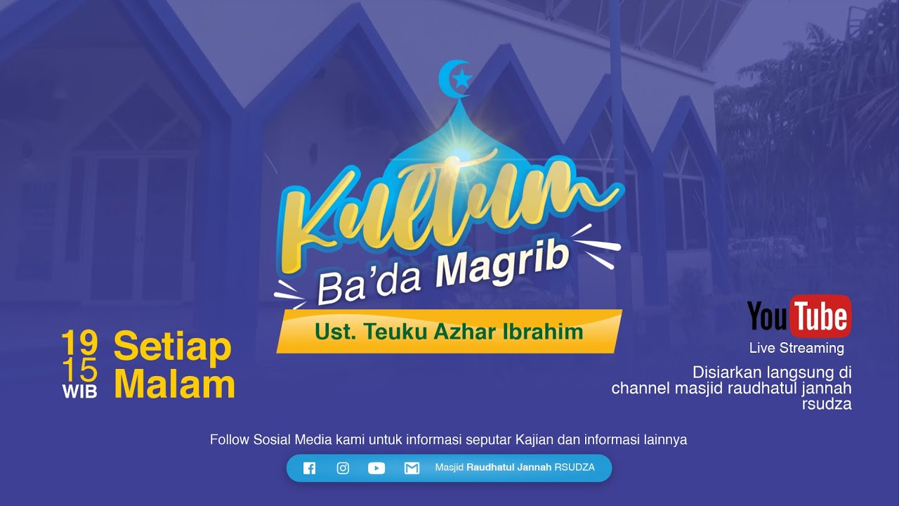 PENGARUH IMAN DALAM KEHIDUPAN | Ust. TEUKU AZHAR IBRAHIM - YouTube