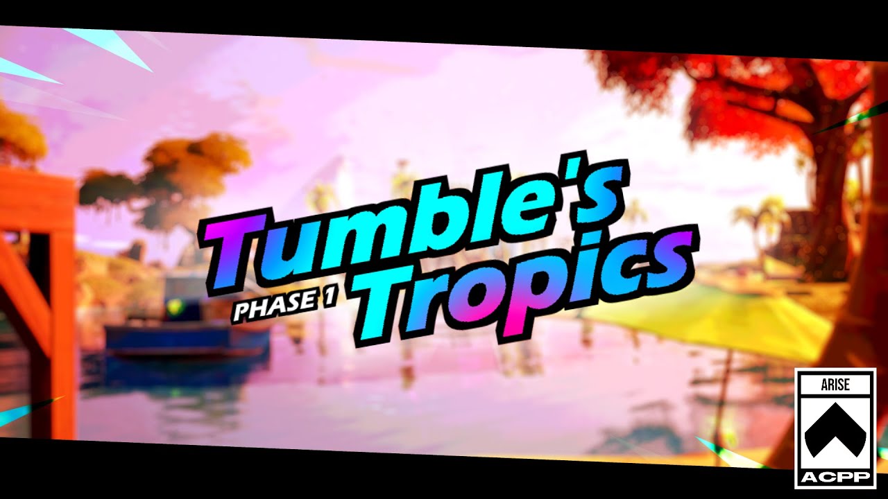 TUMBLE'S TROPICS - NEW MAP - 9277-1484-9084 - FORTNITE CREATIVE - YouTube