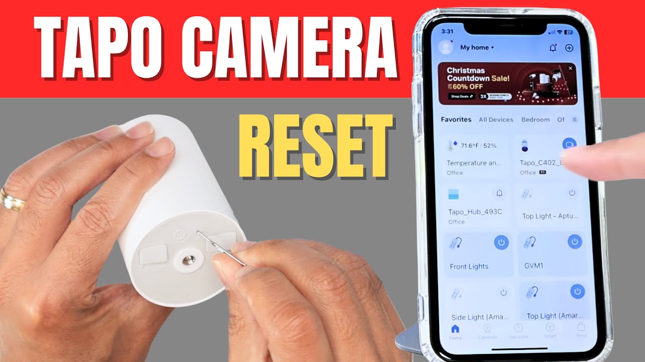 How to Reset Tapo Camera - STEP-by-STEP [For All Models] - YouTube